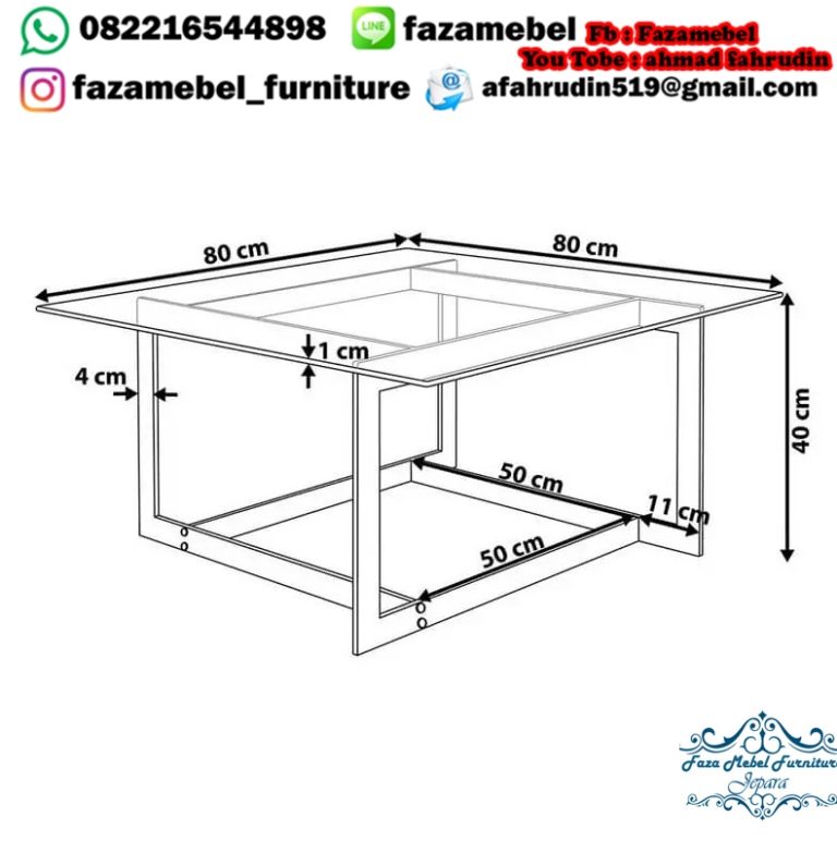 Refrensi..!!! Meja Tamu Stainless Terbaru Murah 2023/2024/2025/2026 ...